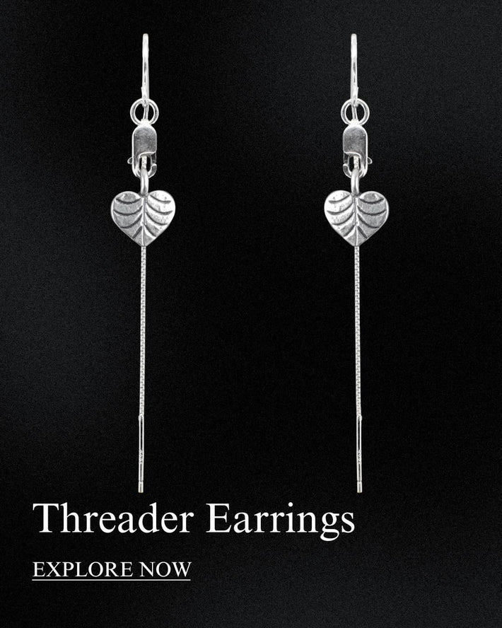 Silver Earrings | Threader, Dangle & Drop – Oskye Jewellery