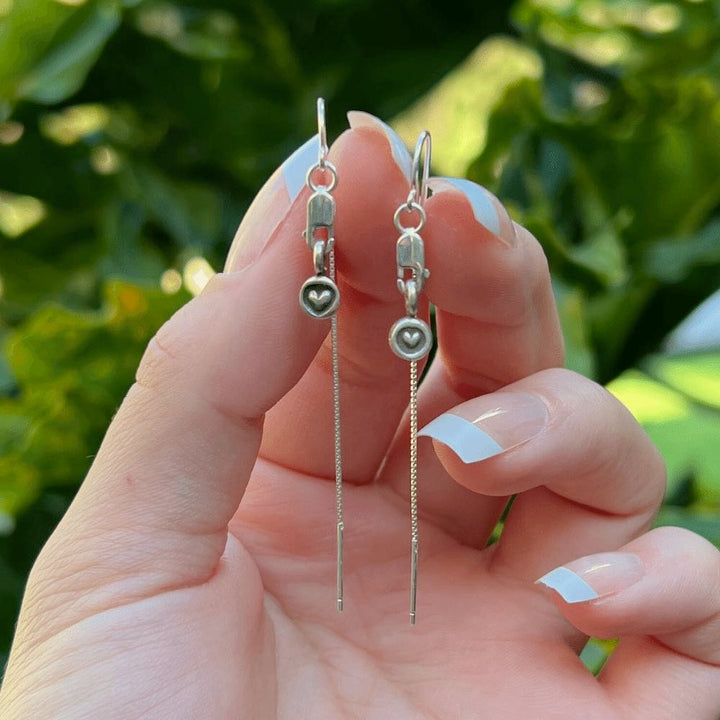 Sterling Silver Threader Earrings – Oskye Jewellery