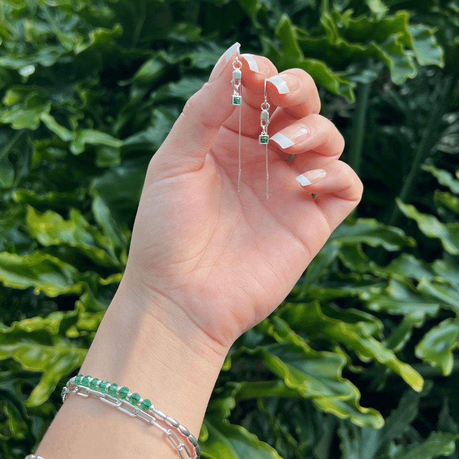 Threader Earrings | Shop Sterling Silver Threader Earrings – Oskye ...